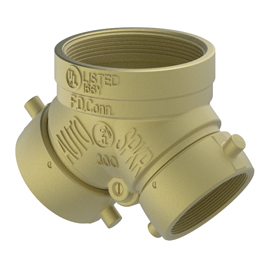 Exposed fire dept. inlet connection 4” – GIACOMINI – HydroFire ...