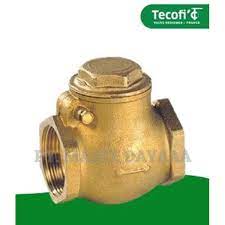 BSP female brass swing check valve TECOFI – CB1102 – HydroFire ...